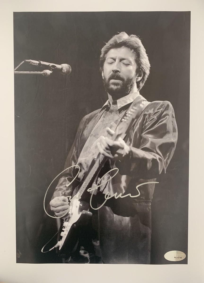 Eric Clapton signed photo | EstateSales.org