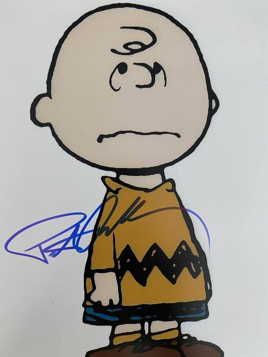 Charlie Brown Peter Robbins signed photo | EstateSales.org