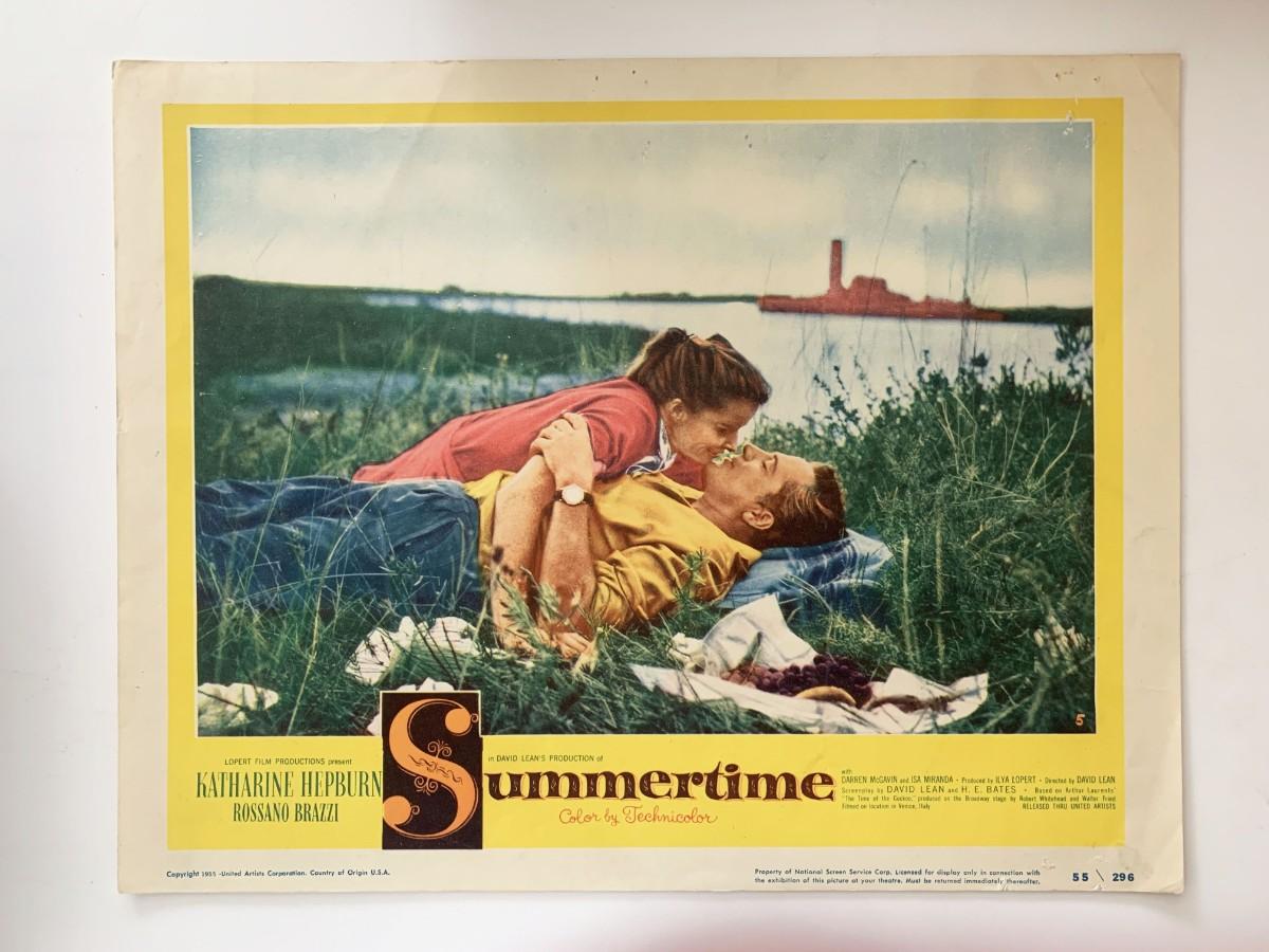 Summertime original 1955 vintage lobby card | EstateSales.org
