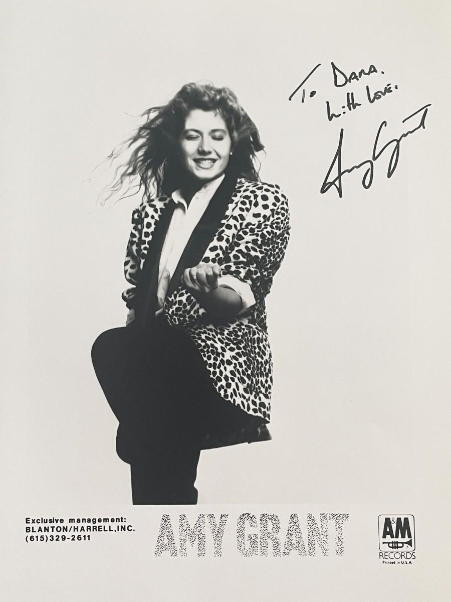 Amy Grant signed photo | EstateSales.org