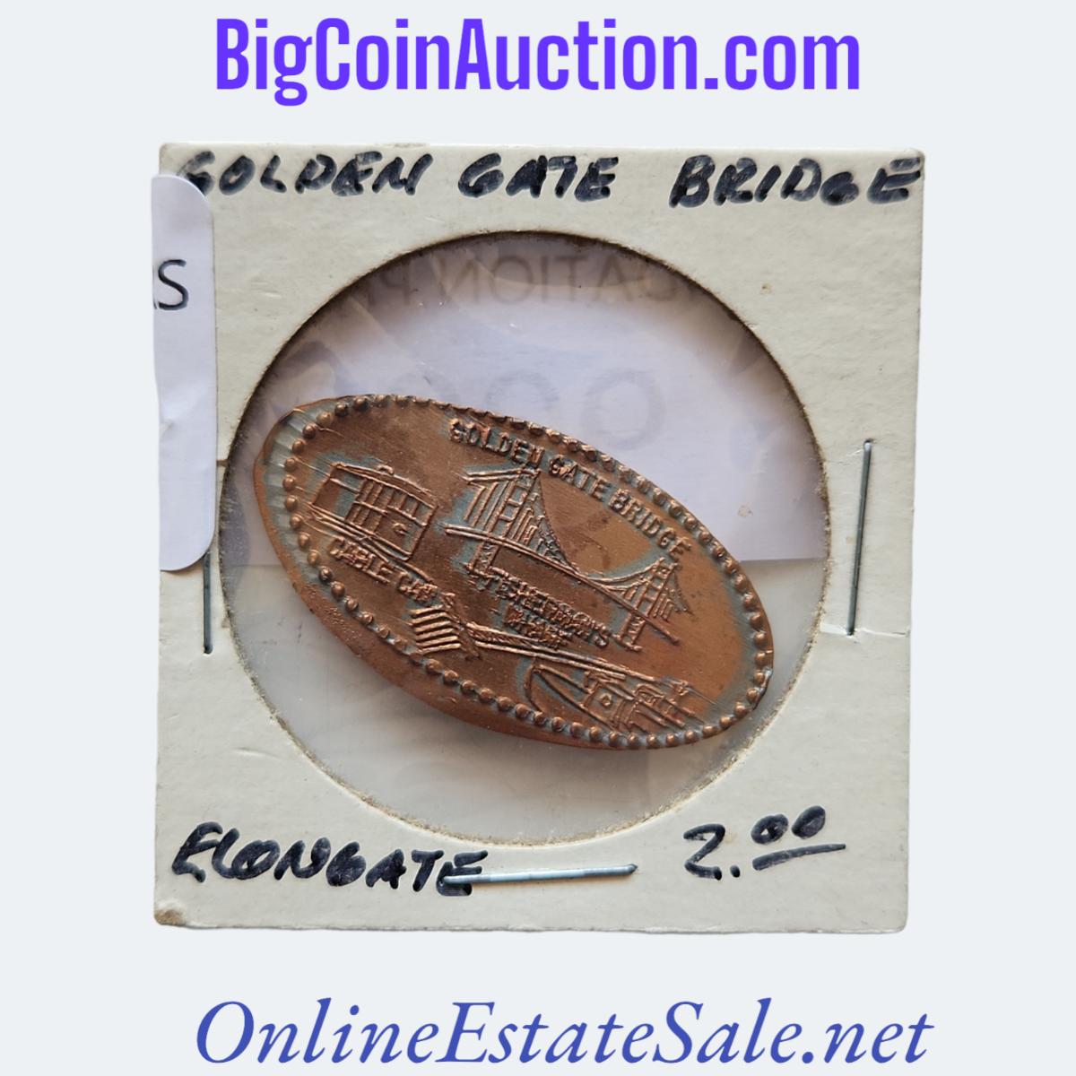 GOLDEN GATE BRIDGE MEDAL | EstateSales.org