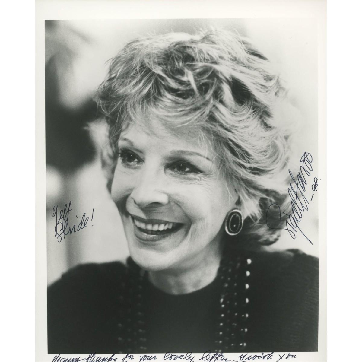 Signe Hasso signed photo | EstateSales.org