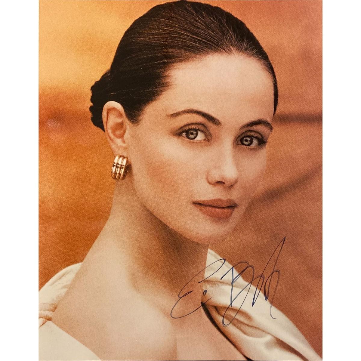 Emmanuelle B art signed photo | EstateSales.org