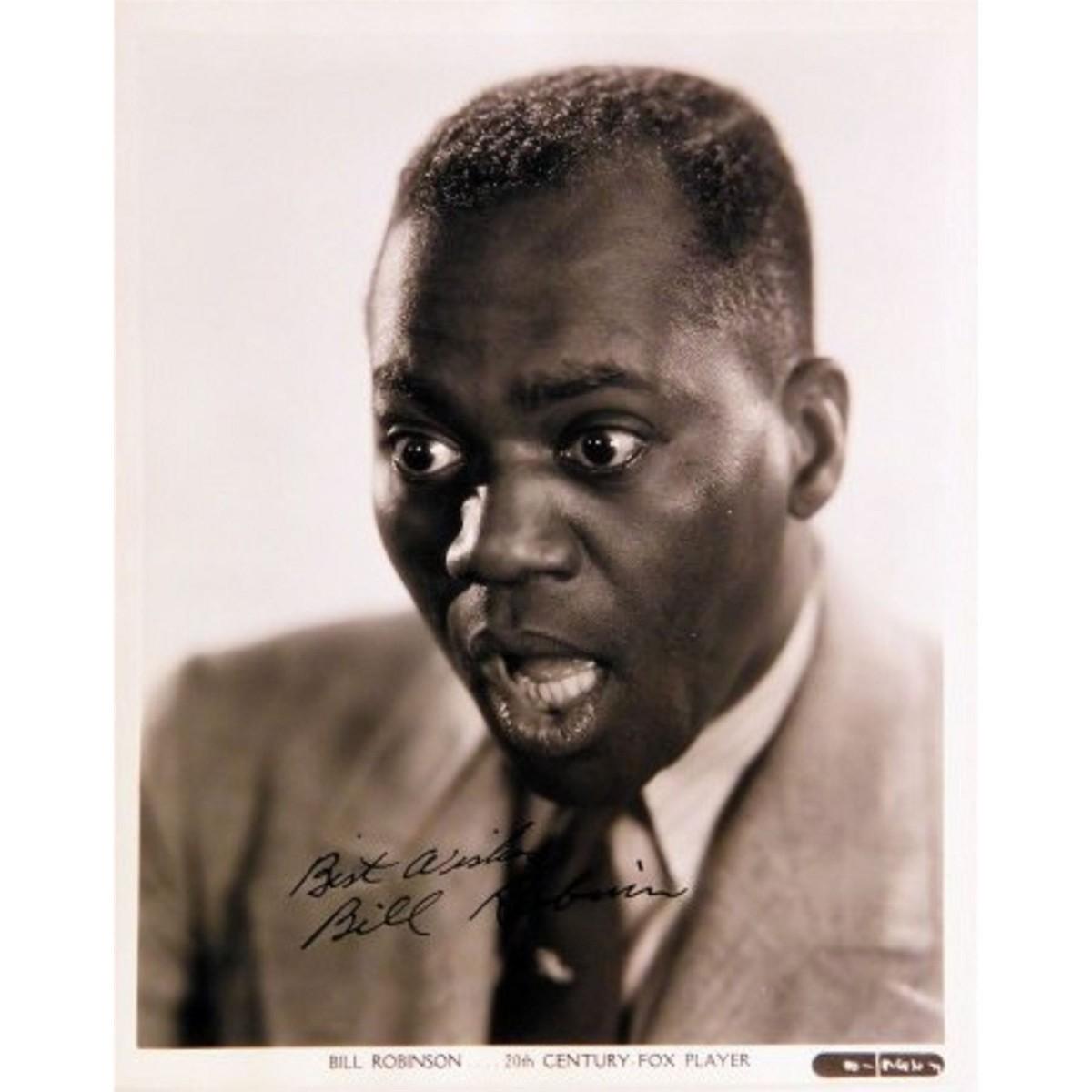 Bill Robinson signed portrait photo | EstateSales.org