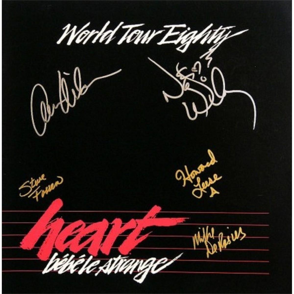Heart signed tour book | EstateSales.org