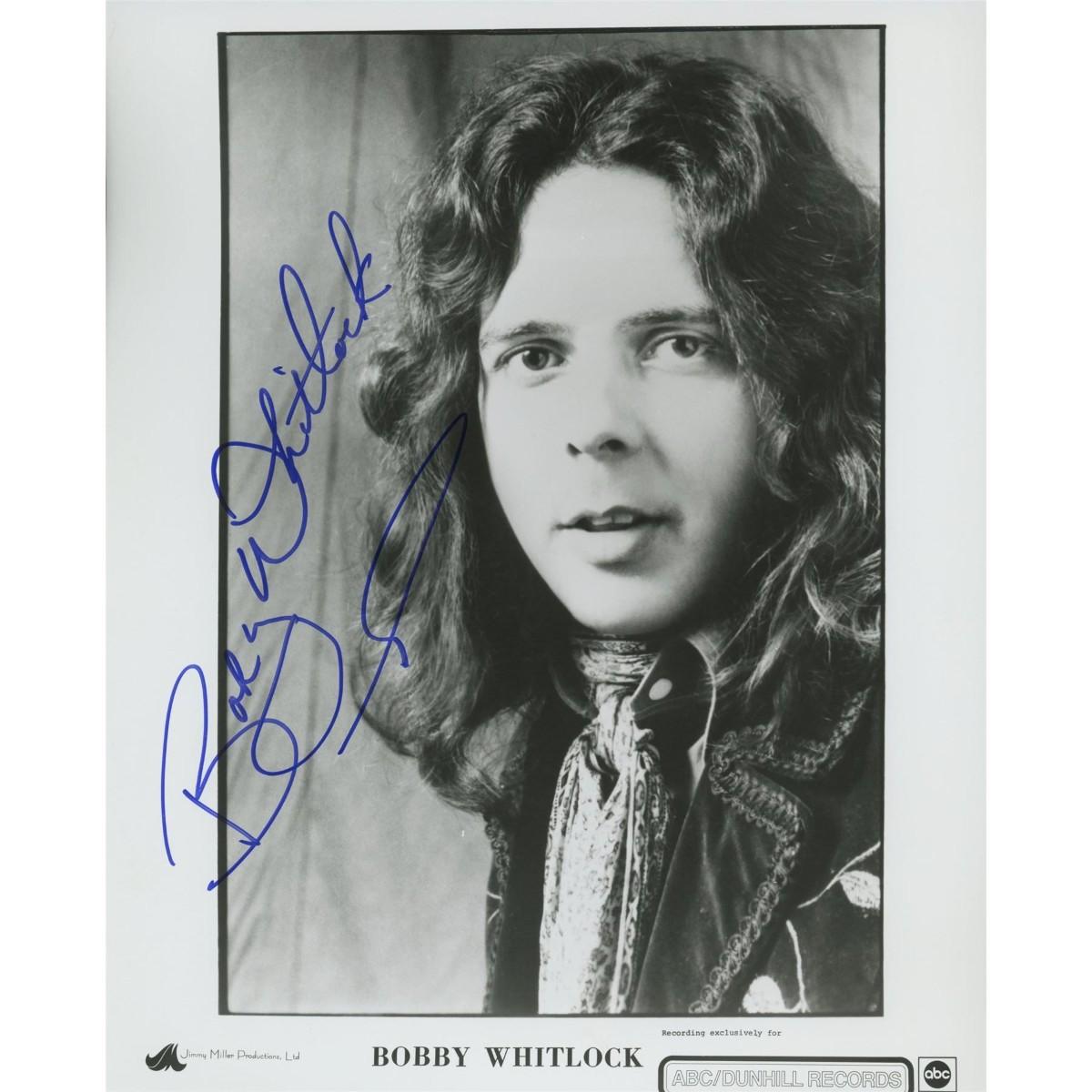 Derek and Dominoes Bobby Whitlock signed photo | EstateSales.org