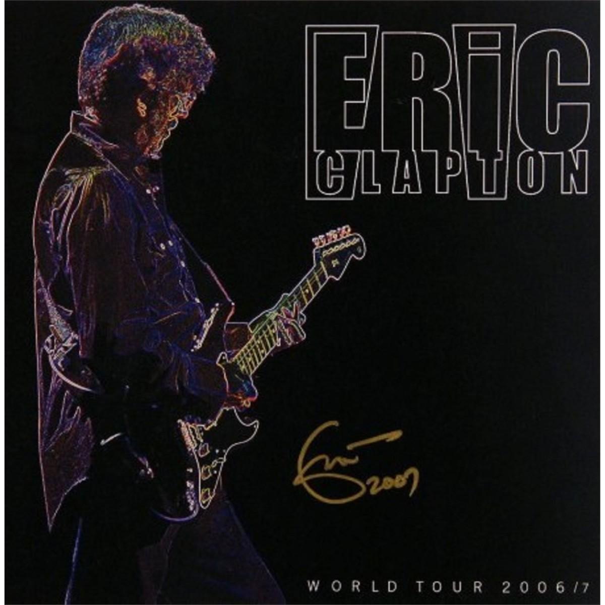 Eric Clapton signed tour book | EstateSales.org
