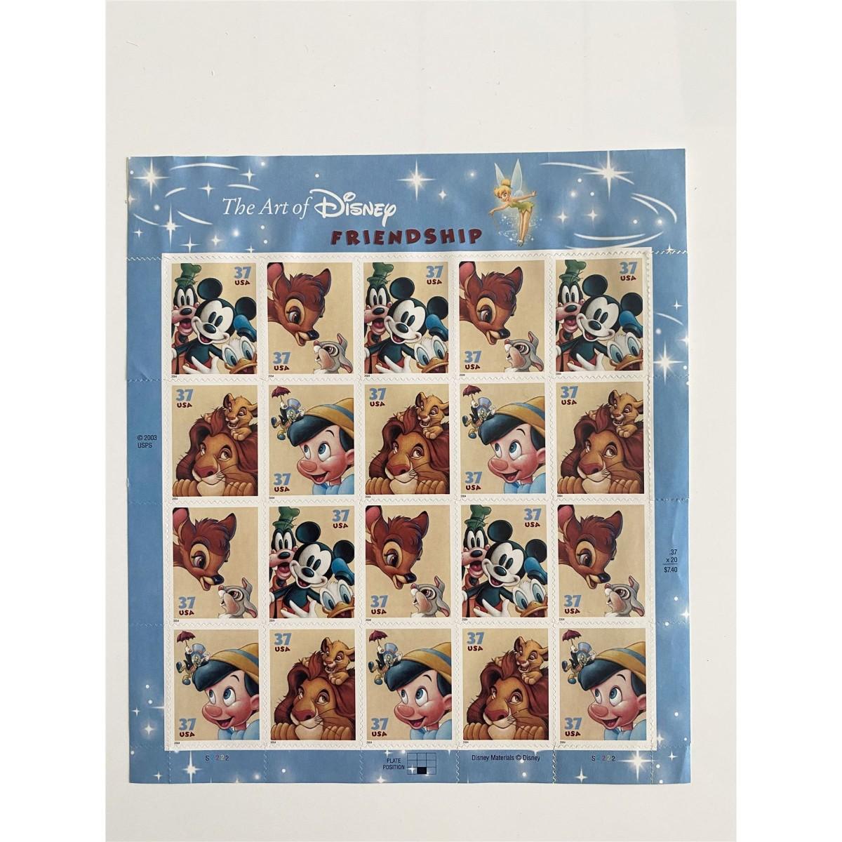 The Art of Disney Friendship stamps | EstateSales.org