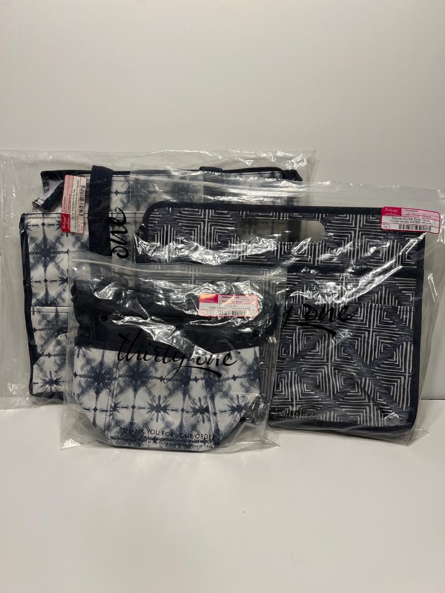LOT 71 Thirty-One Collection: Cinch Up Bin, Deluxe Double Duty Caddy ...