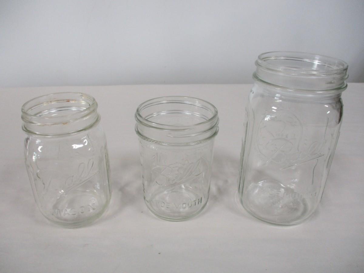 30 Canning Jars Choice 5 | EstateSales.org
