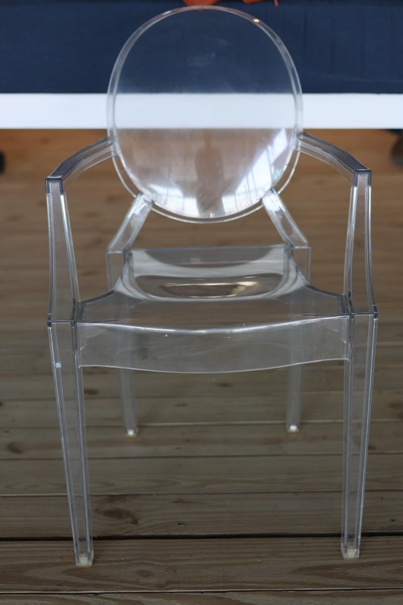 Kartell Acrylic Ghost Chair | EstateSales.org