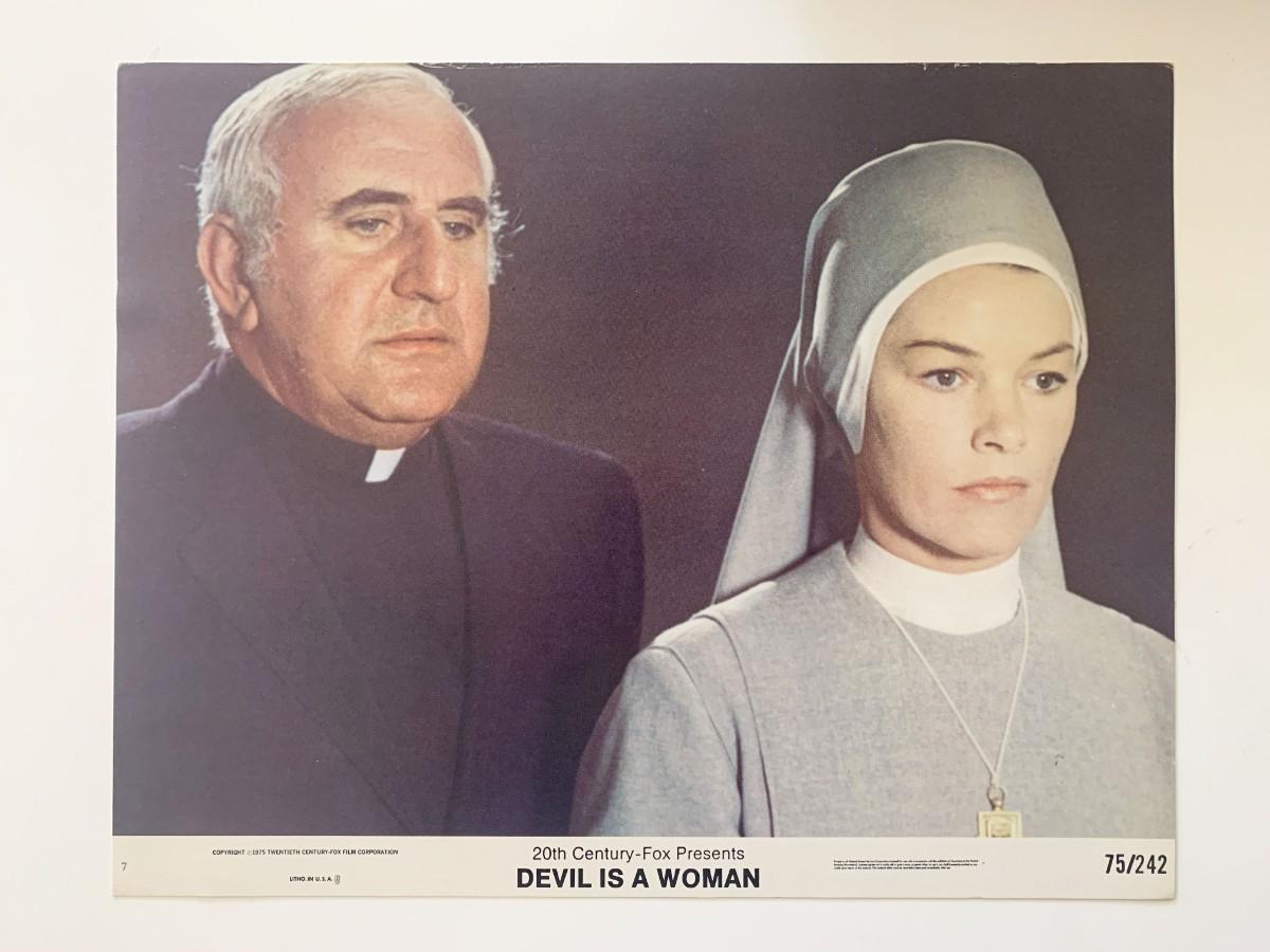 The Devil Is a Woman original 1975 vintage lobby card | EstateSales.org