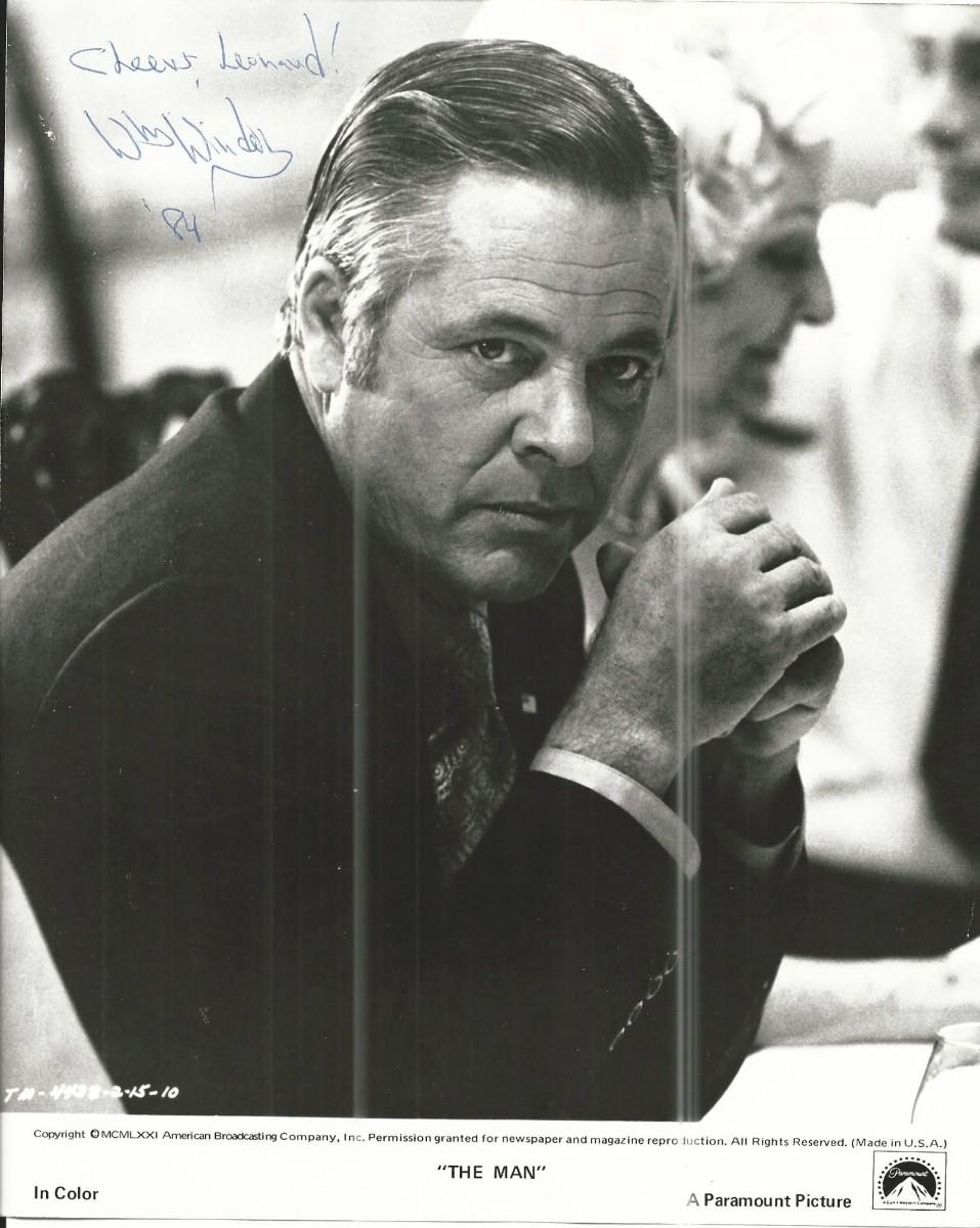 The Man William Windom Signed Movie Photo | EstateSales.org