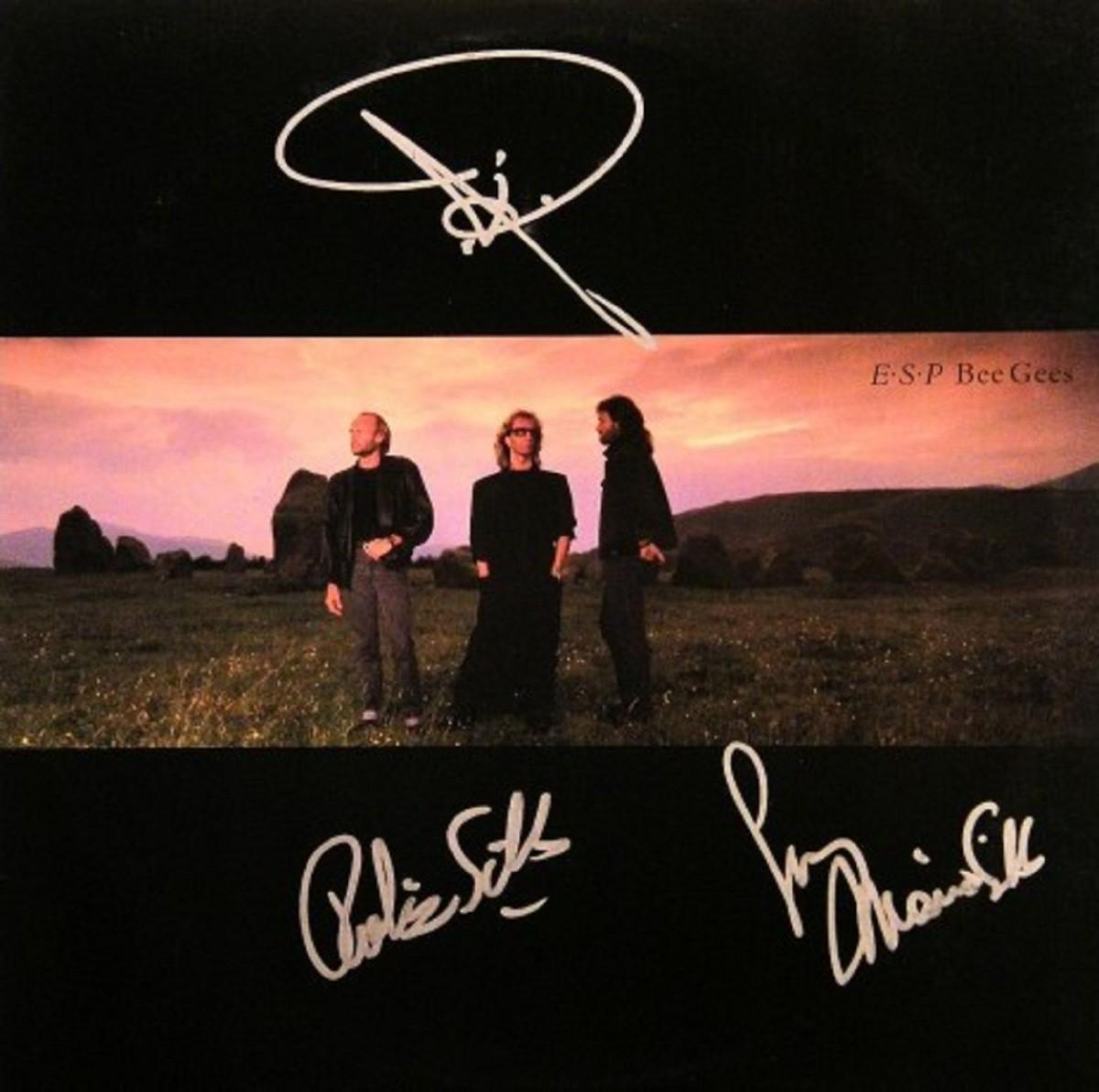 Bee Gees signed E.S.P. album | EstateSales.org