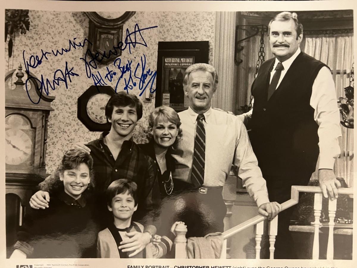 Mr. Belvedere Christopher Hewett and Rob Stone signed photo ...