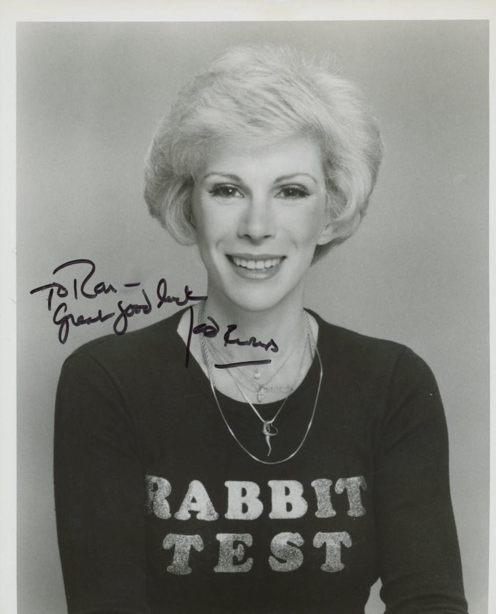 Joan Rivers signed photo | EstateSales.org