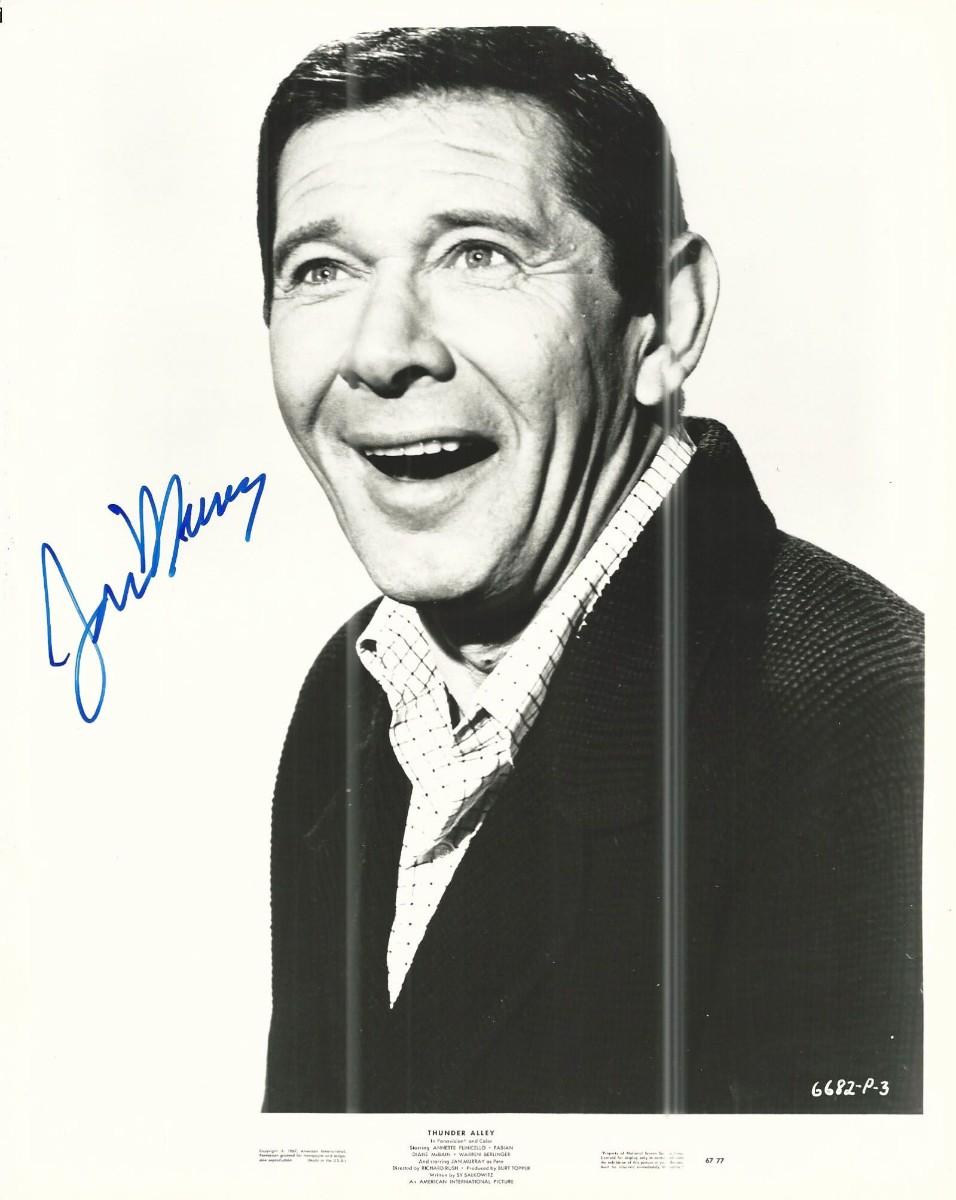 Thunder Alley Jan Murray Signed Movie Photo | EstateSales.org