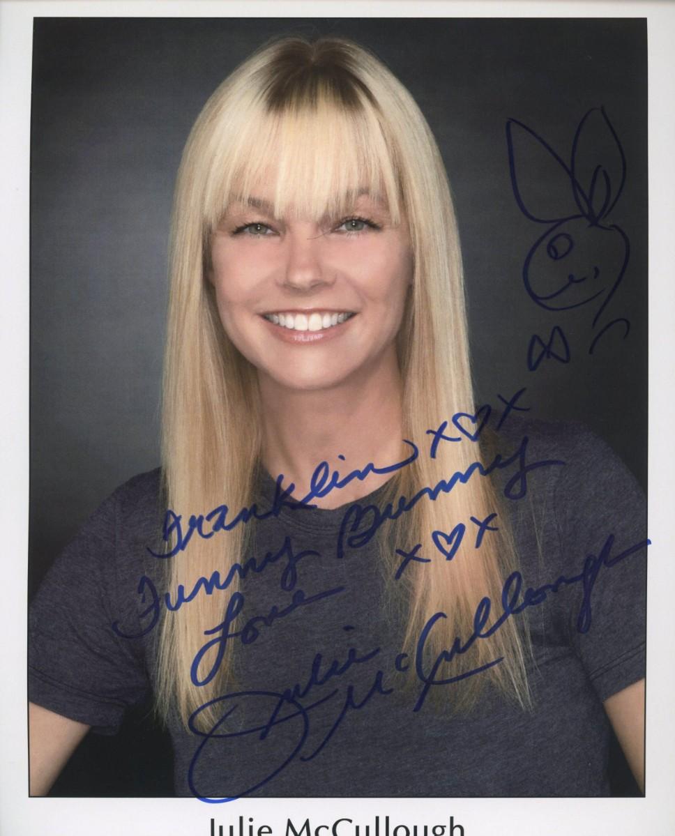 Playboy Playmate Julie McCullough signed photo | EstateSales.org