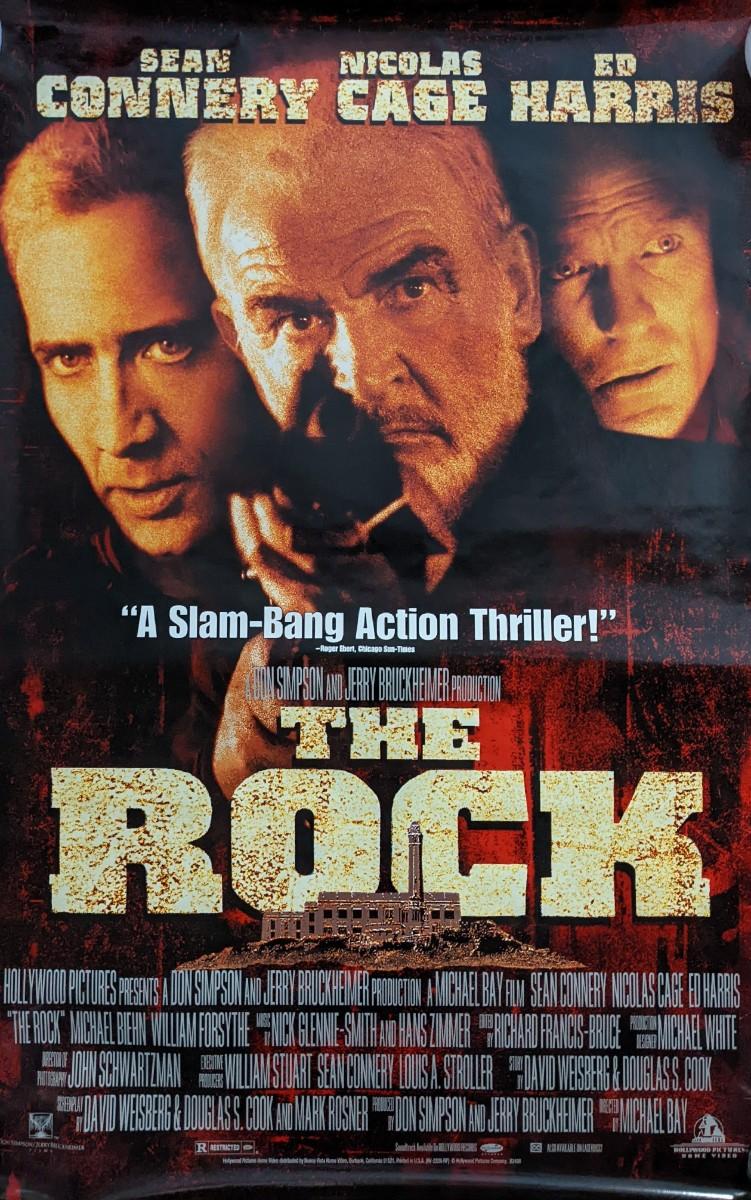 The Rock 1996 Original One Sheet Movie Poster | EstateSales.org