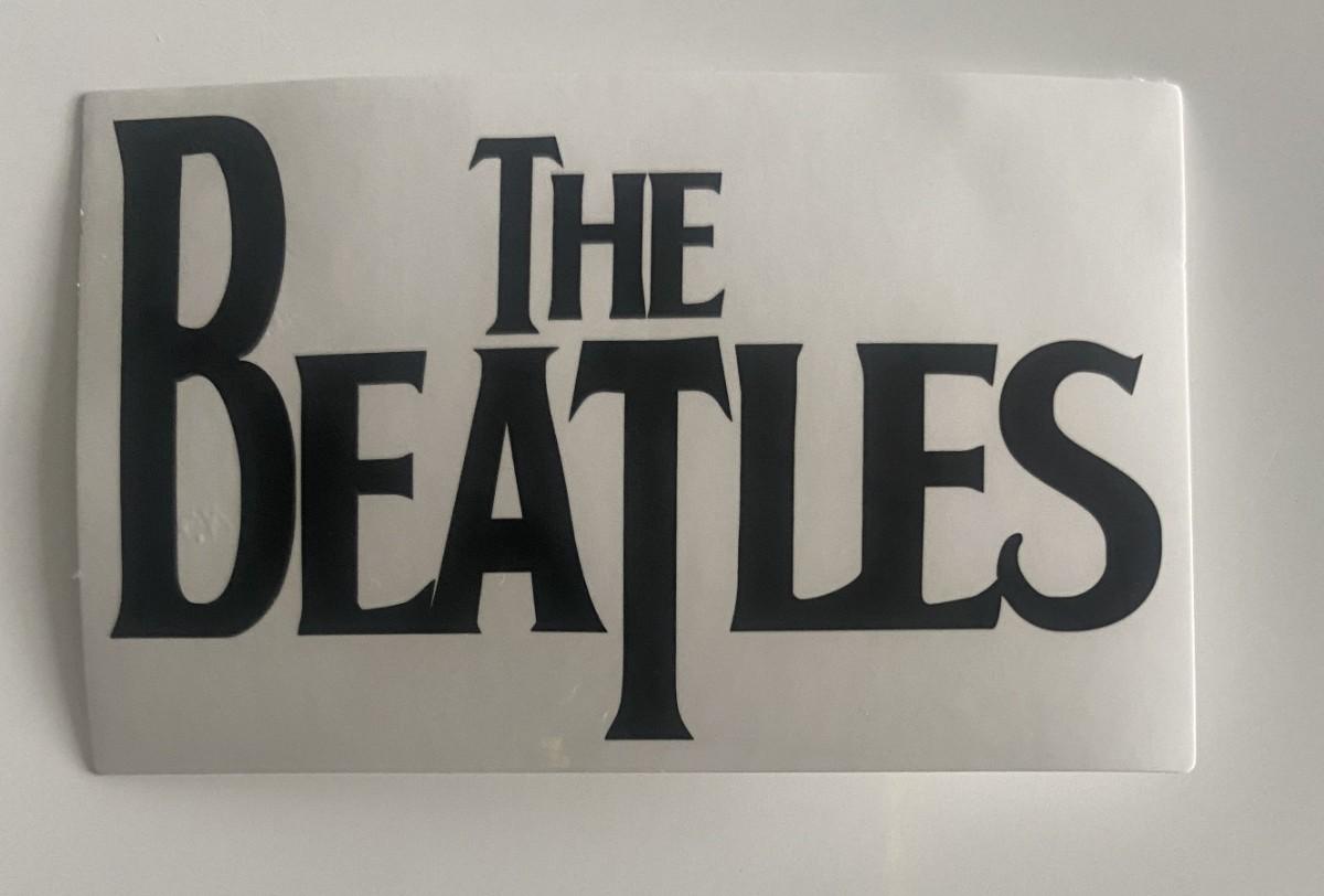The Beatles logo sticker | EstateSales.org