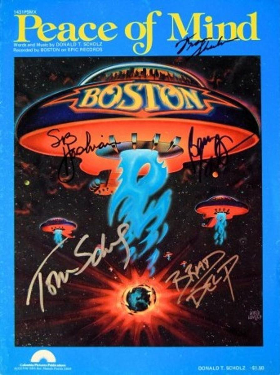 Boston signed sheet music | EstateSales.org