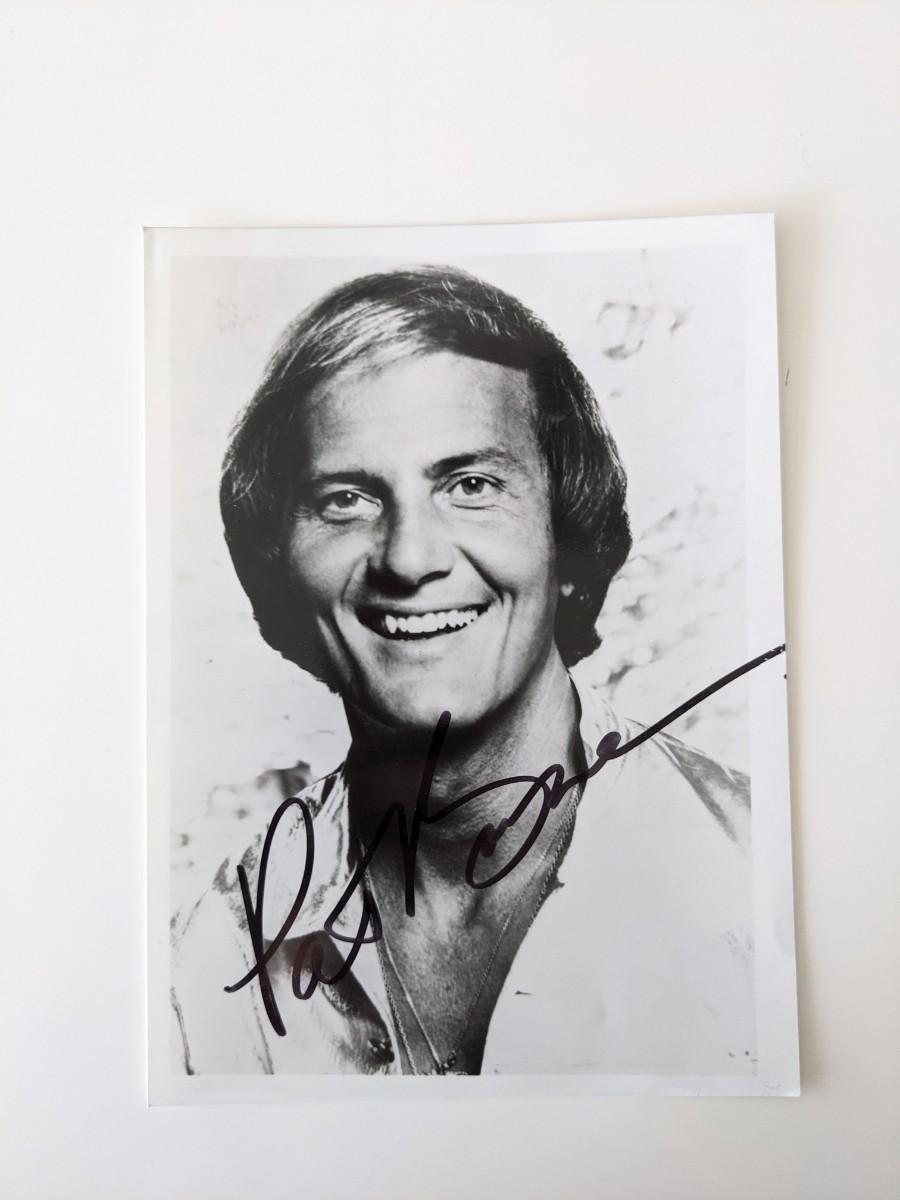 Pat Boone signed photo | EstateSales.org