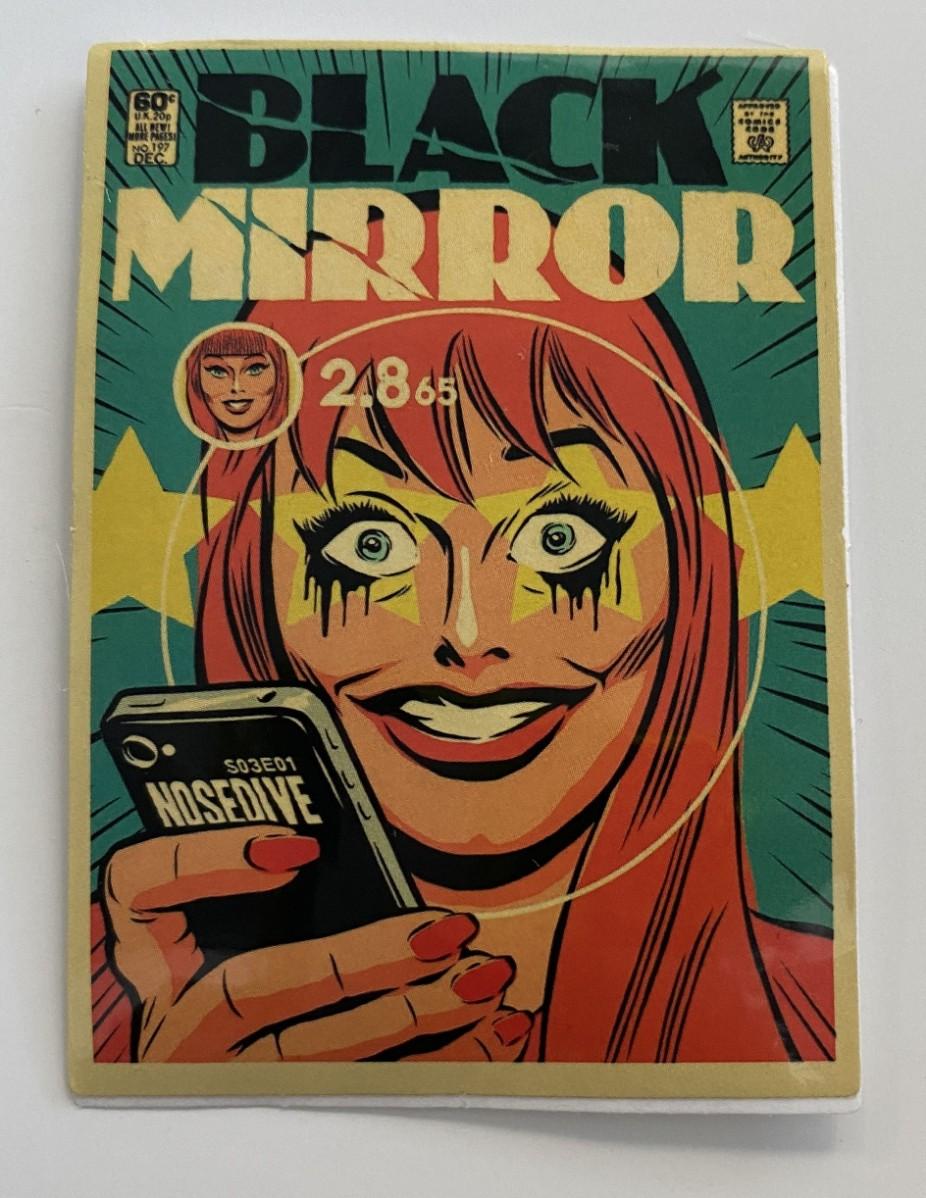 Black Mirror: Nosedive sticker | EstateSales.org
