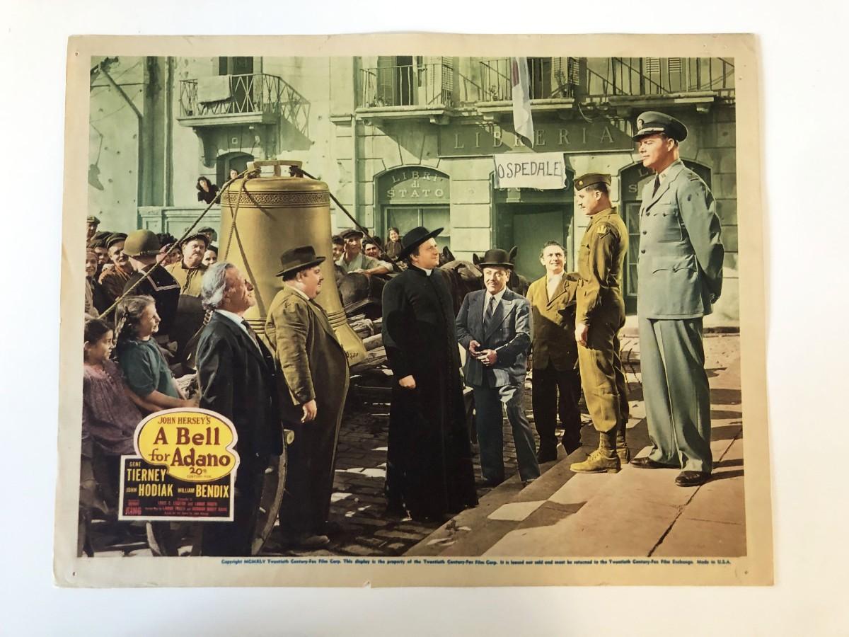 A Bell for Adano original 1945 vintage lobby card | EstateSales.org