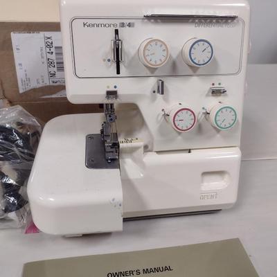 Sears Kenmore Overlock 3/4D Model 16641 Serger Sewing Machine ...