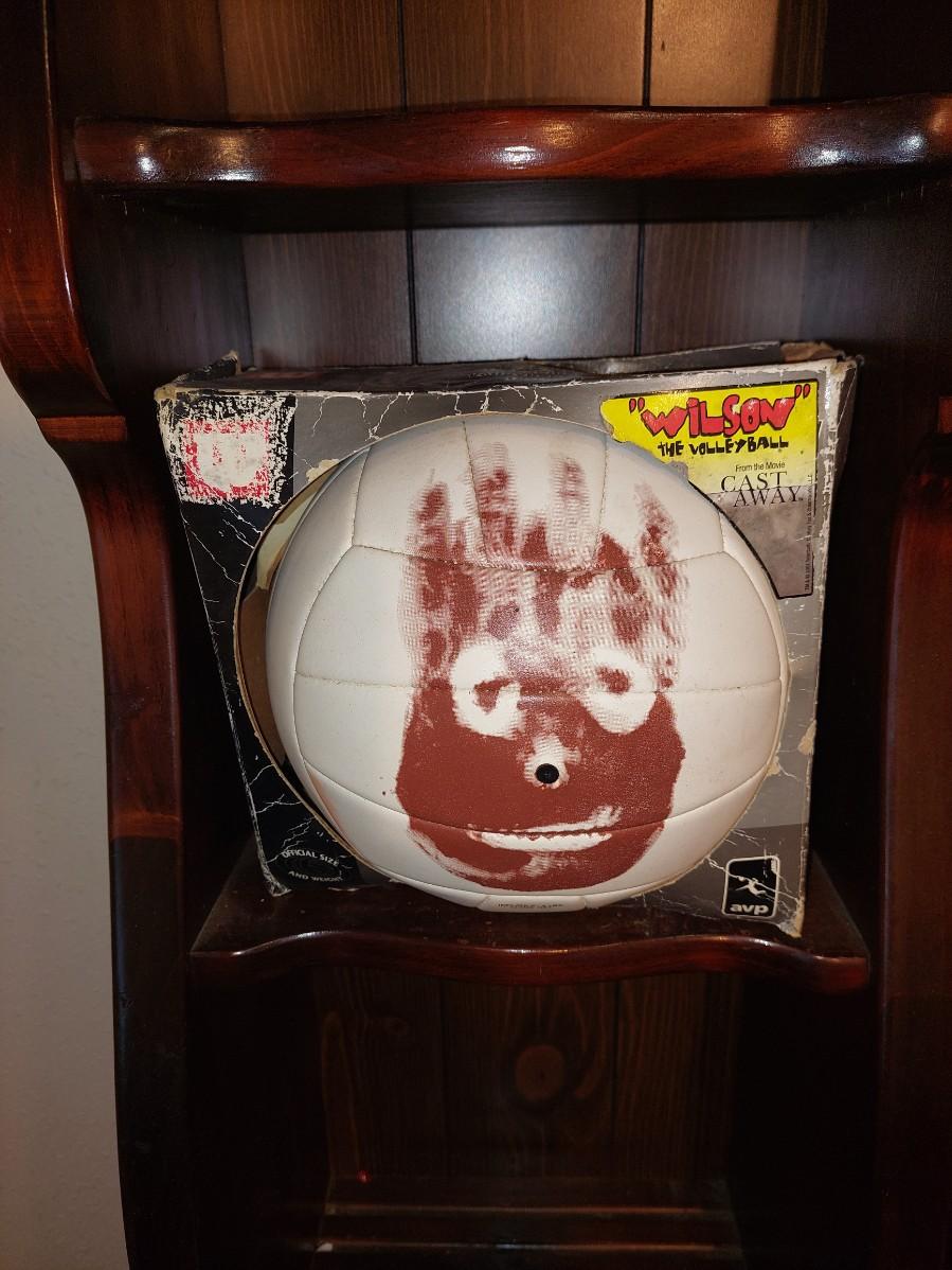 Wilson move Castaway volleyball | EstateSales.org