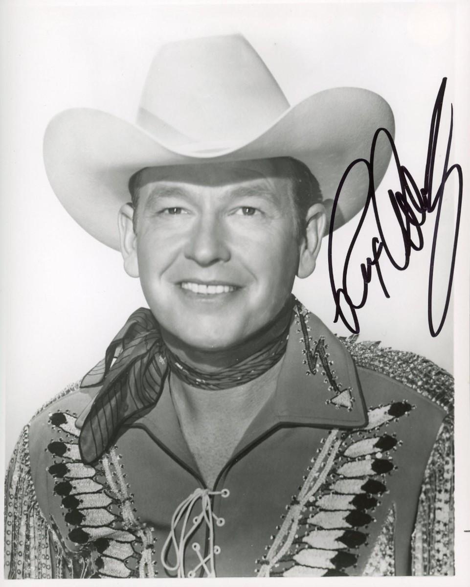 Rex Allen signed photo | EstateSales.org
