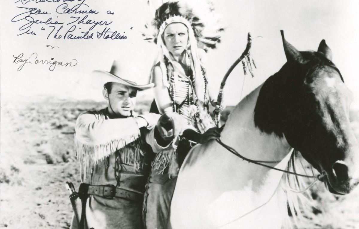 The Painted Stallion Jean Carmen (Julia Thayer) and Ray Corrigan signed ...