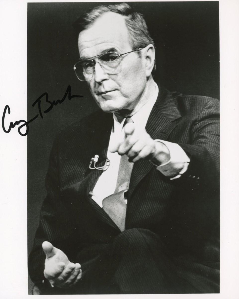 George H.W. Bush signed photo | EstateSales.org
