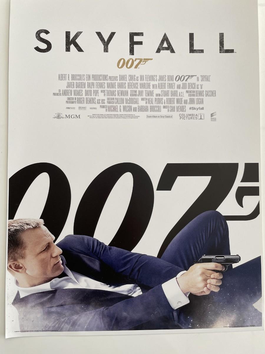 James Bond Skyfall mini poster | EstateSales.org