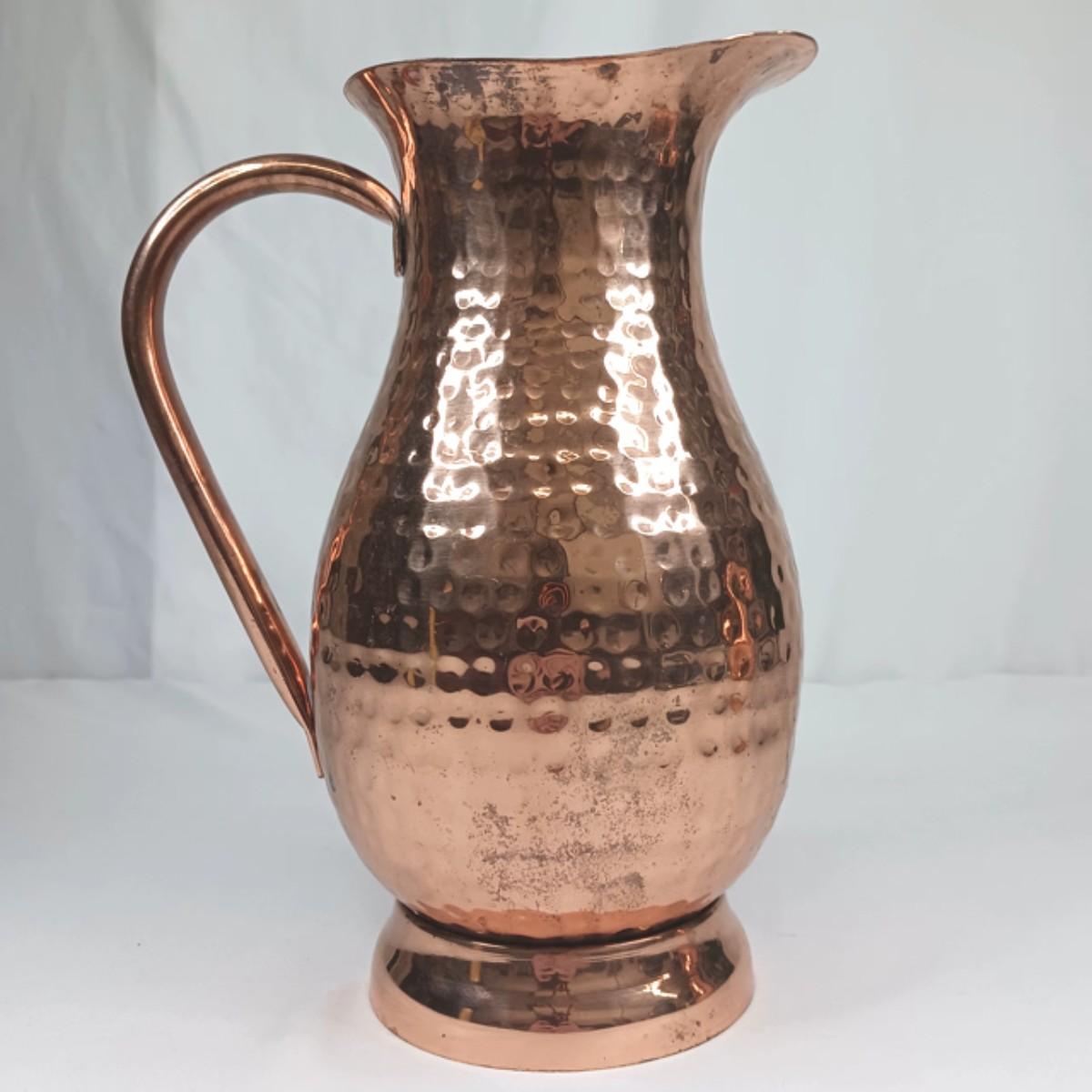 Copper Cure Beverage Pitcher | EstateSales.org