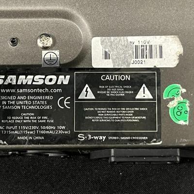Samson Stereo/Mono Crossover S-3-Way | EstateSales.org