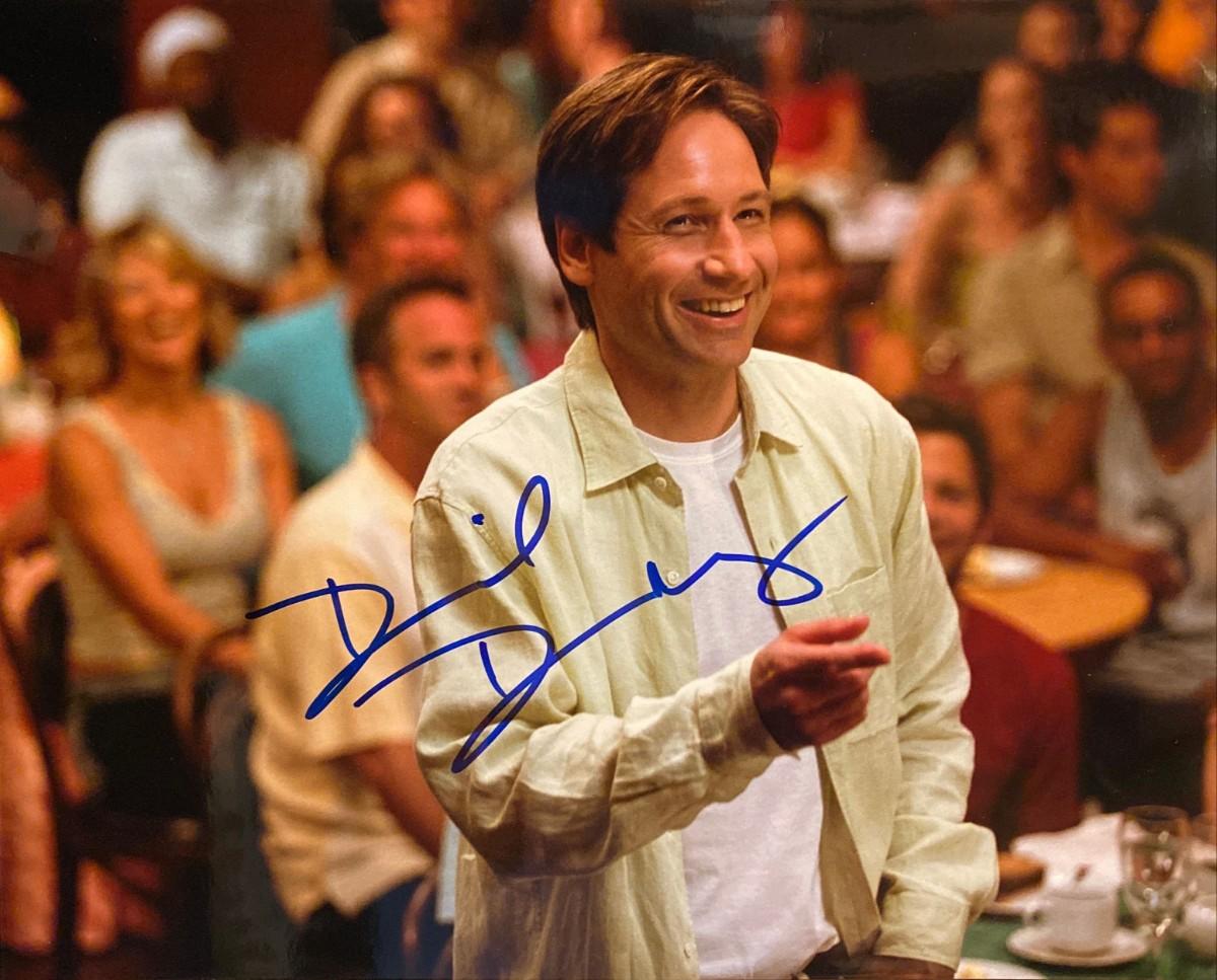 David Duchovny signed photo | EstateSales.org