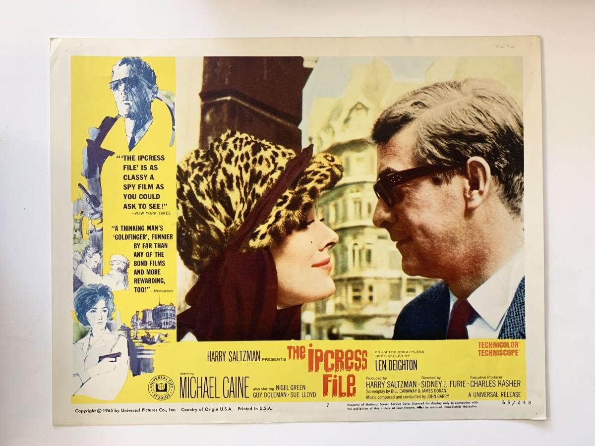 The Ipcress File original 1965 vintage lobby card | EstateSales.org