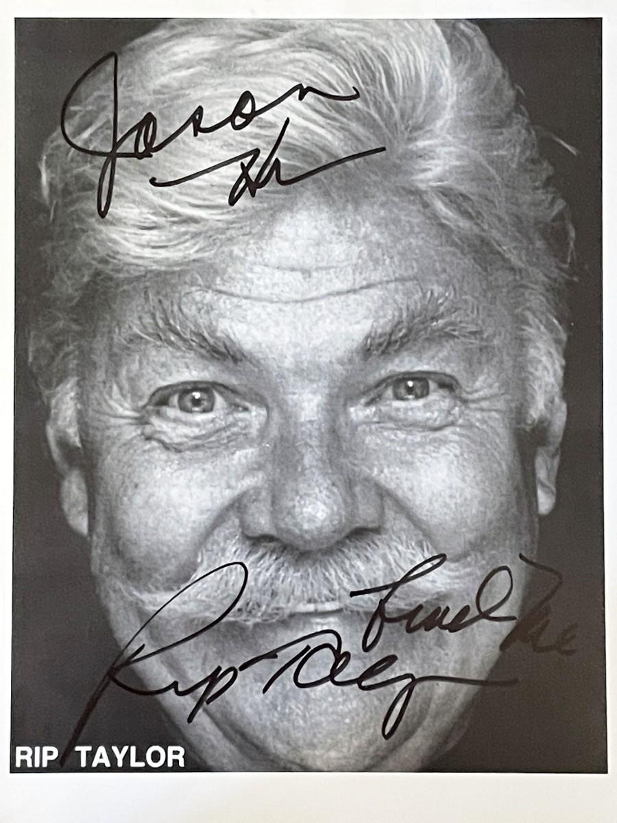 Rip Taylor signed photo | EstateSales.org