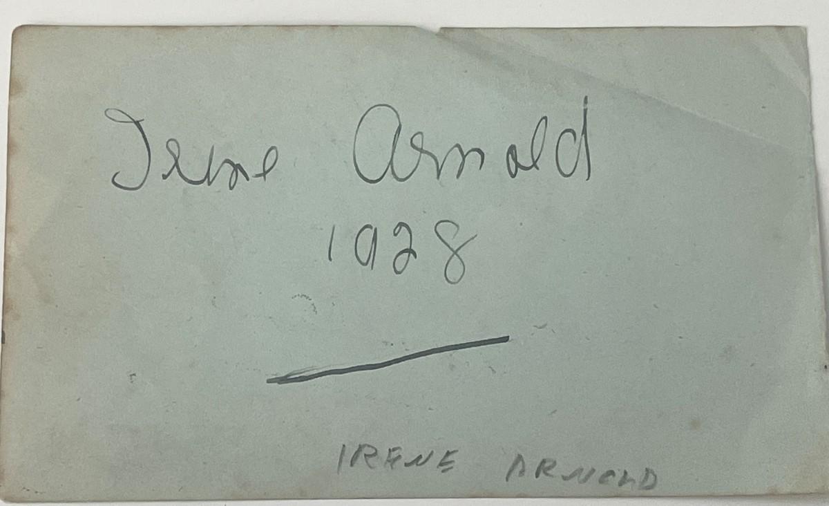 Irene Arnold and Monti Ryan original signatures | EstateSales.org