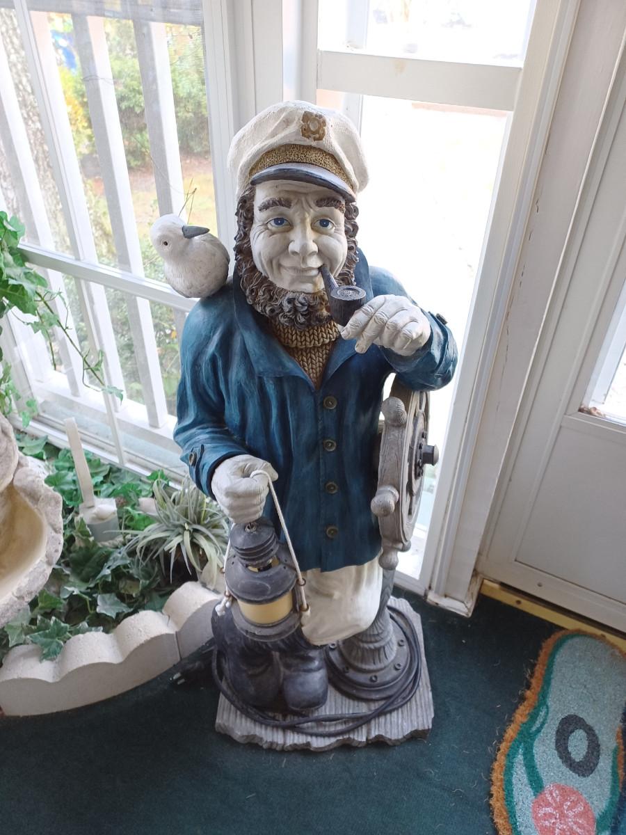 captain yard decoration | EstateSales.org