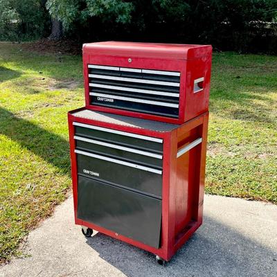 CRAFTSMAN ~ Two Piece Tool Box | EstateSales.org
