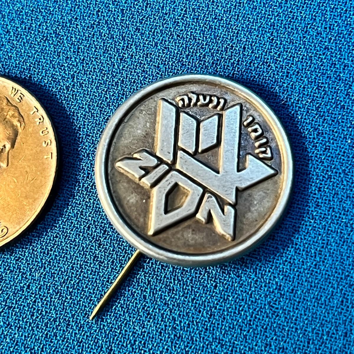 HEBREW “ZION” STICK PIN | EstateSales.org