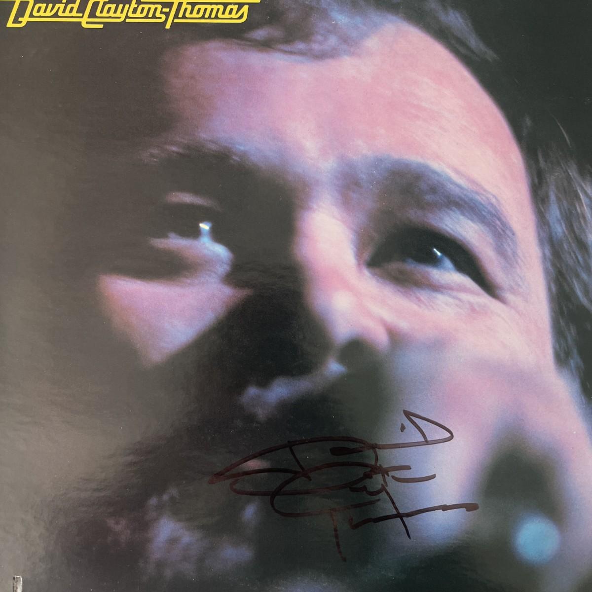 David Clayton-Thomas signed album | EstateSales.org