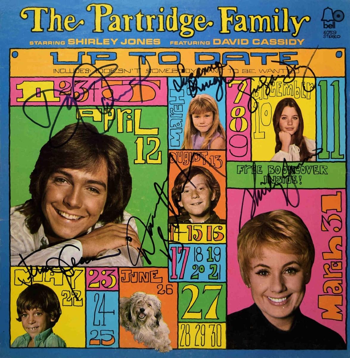 The Partridge Family signed Up To Date album | EstateSales.org