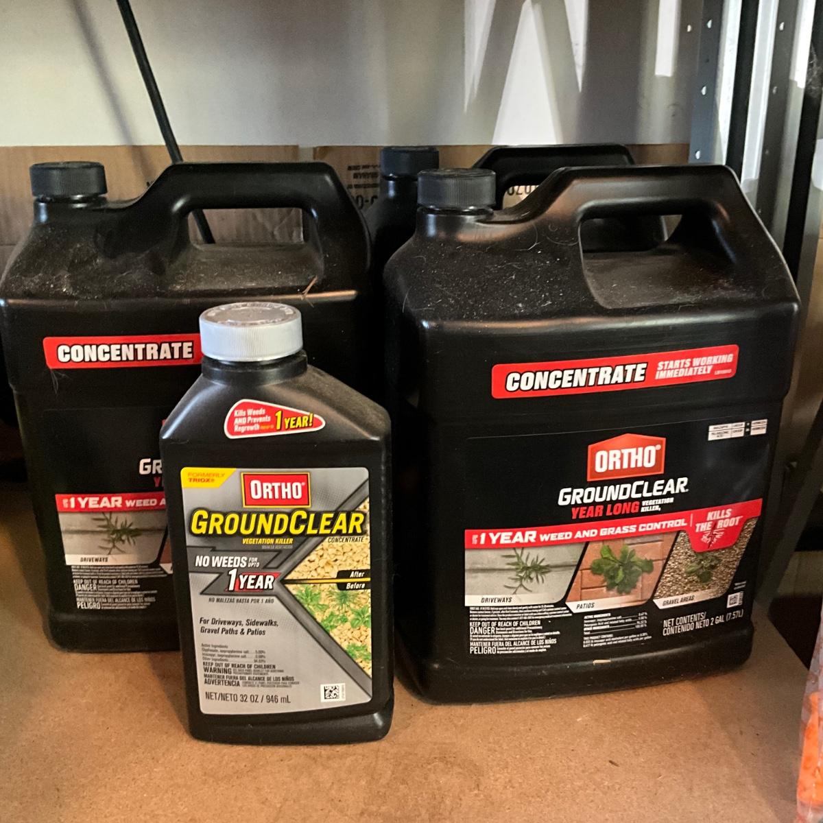 G1898 Three 2-Gal. Ortho Ground Clear | EstateSales.org