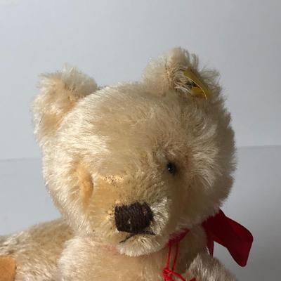 LOT 12F: Steiff Bear Collection ft. Patriotic Bear w/ Glasses ...