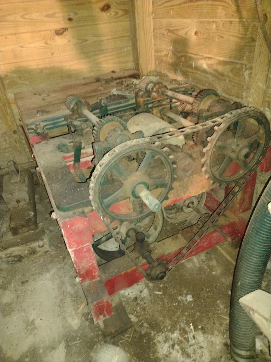 Belt Gang Mill Lathe with Model A Motor and Hart Parr Radiator (See all ...