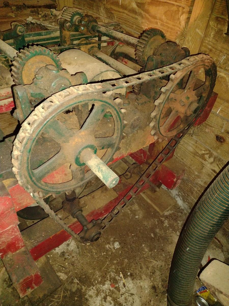 Belt Gang Mill Lathe with Model A Motor and Hart Parr Radiator (See all ...