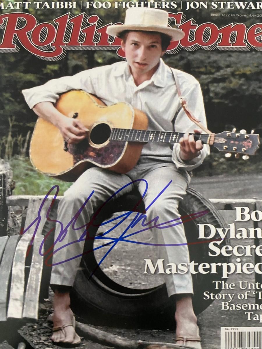 Bob Dylan signed photo | EstateSales.org